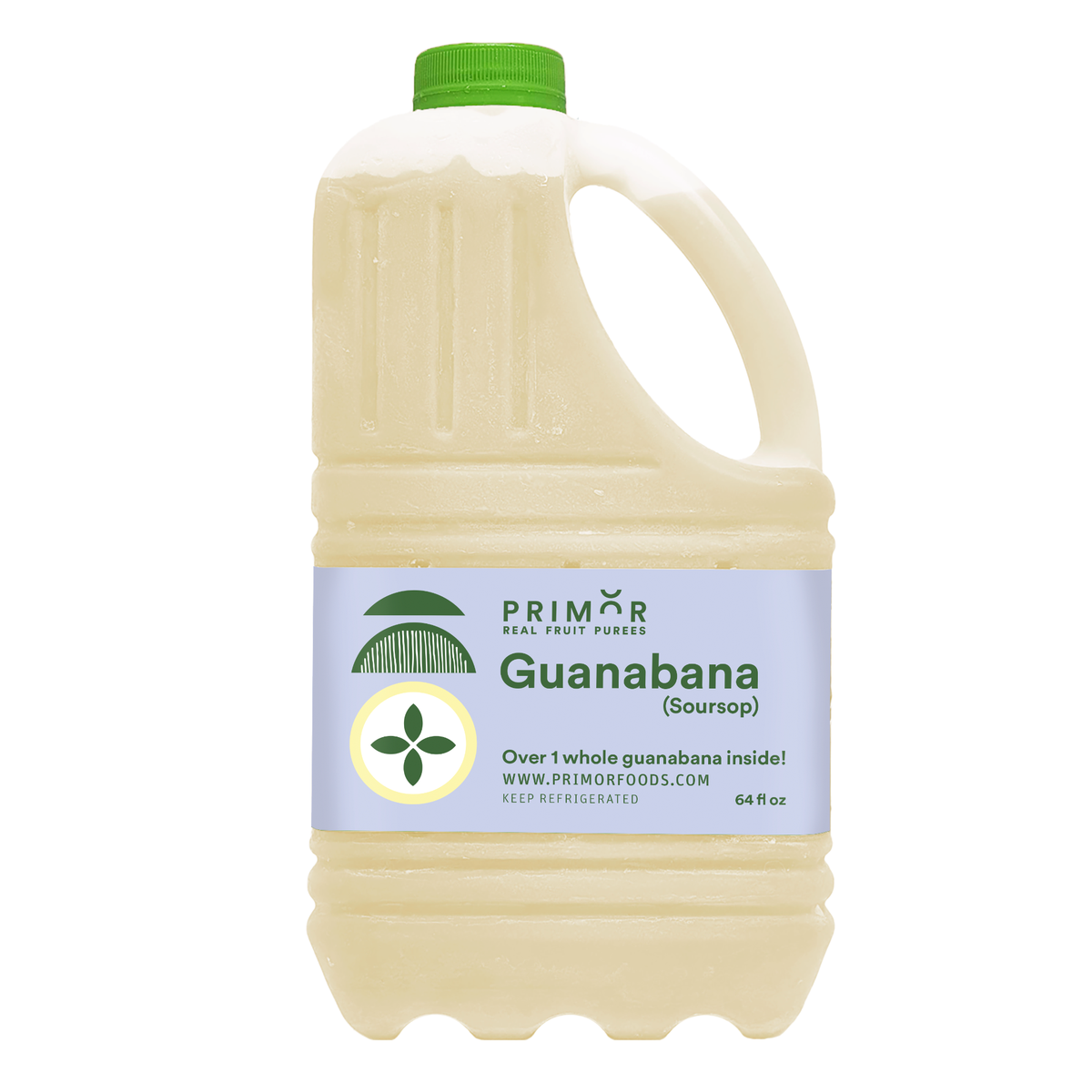 Soursop Purée (Guanábana) | Primor Foods - Real Fruit 64 oz – Primor ...