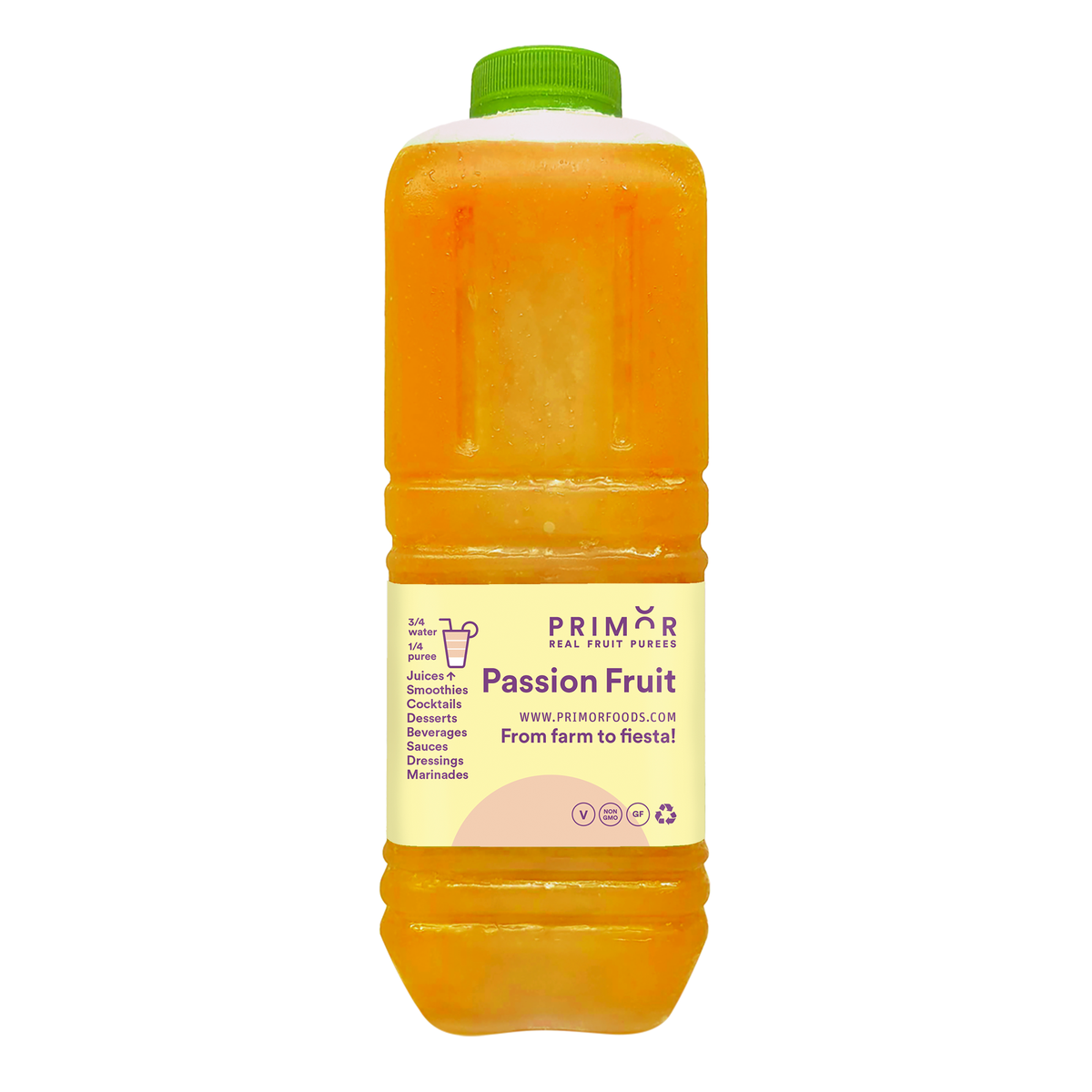 Passion Fruit Puree | Primor Foods – 80+ Fruits in Every Bottle ...